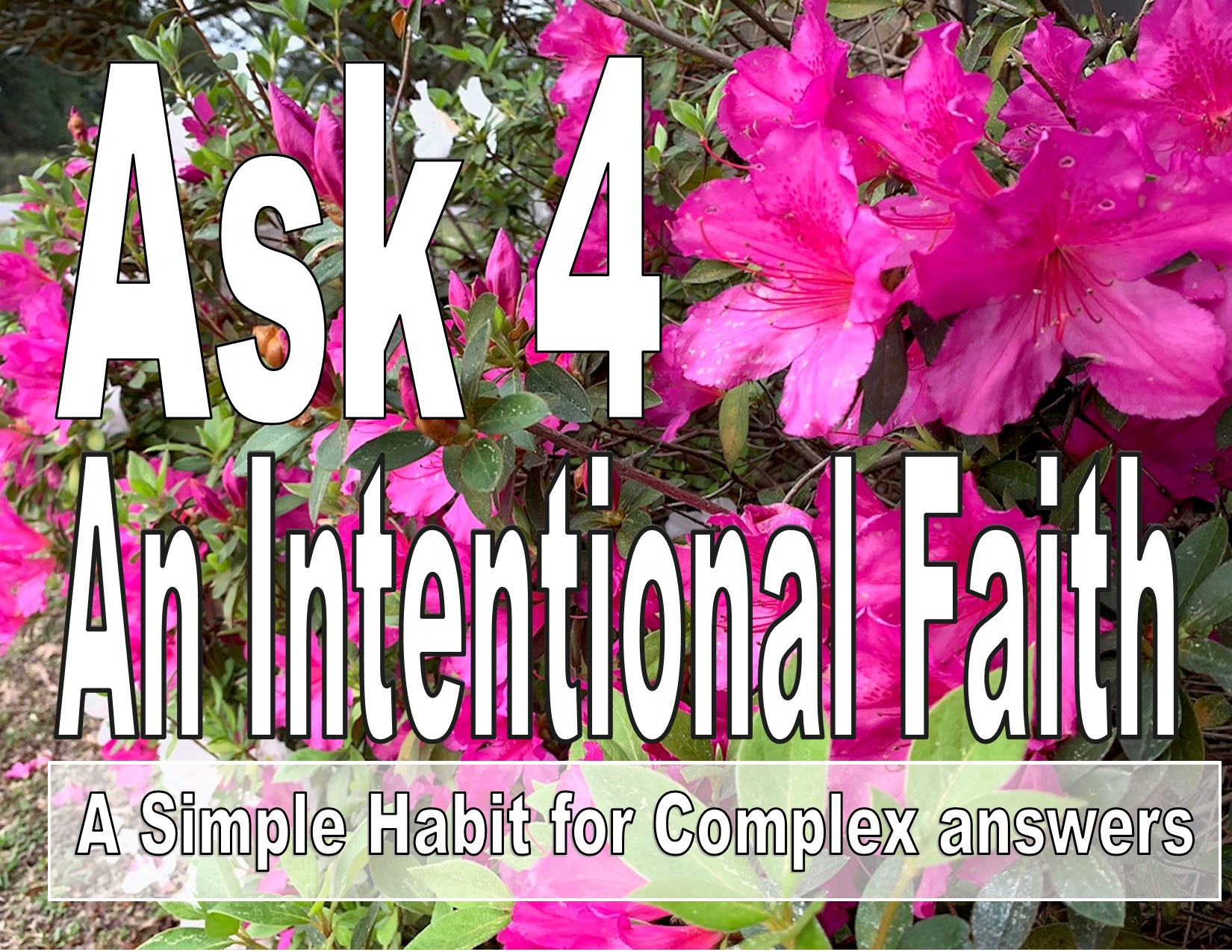 Ask 4 an Intentional Faith: A simple habit for life’s complex answers ...